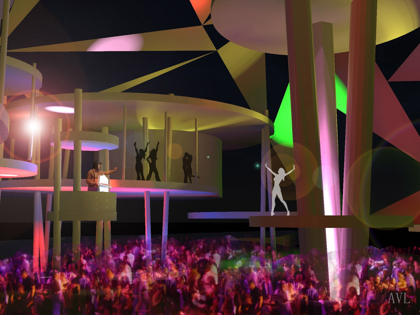 Arquitectura y diseño: Proyecto "La Discoteca"