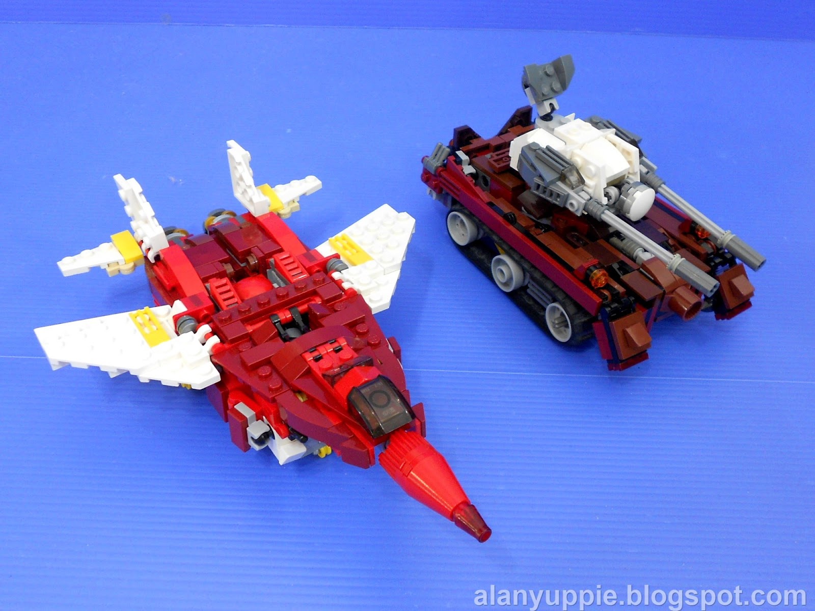 Alanyuppie's LEGO Transformers: LEGO Guyhawk from Breastforce team Part ...