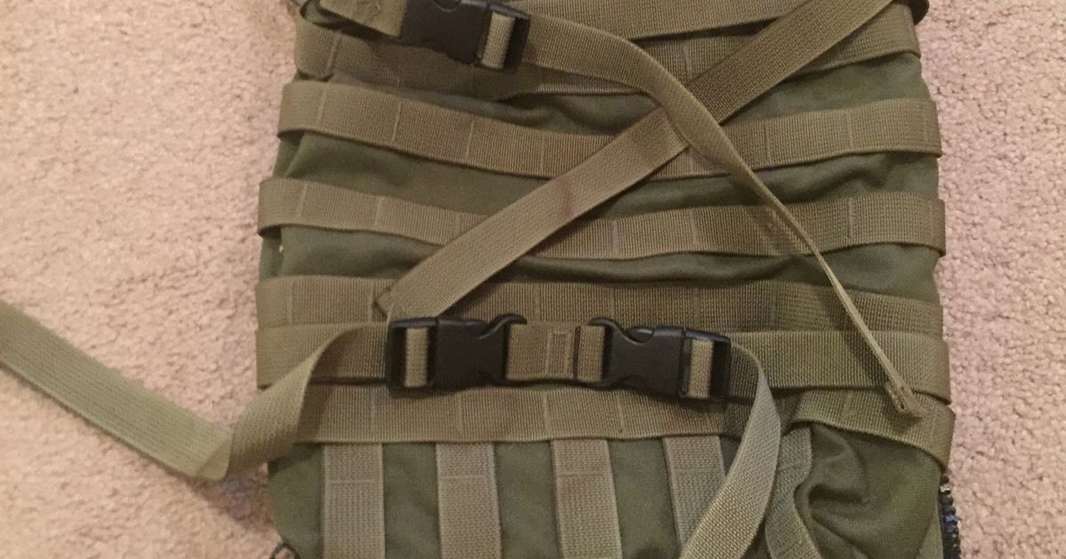 Webbingbabel: Paraclete 117E Radio Back Panel