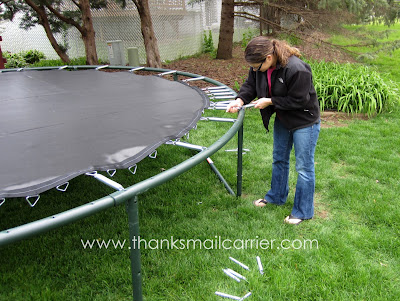 Thanks, Mail Carrier | JumpSport AlleyOop Sports 14ft VariableBounce ...