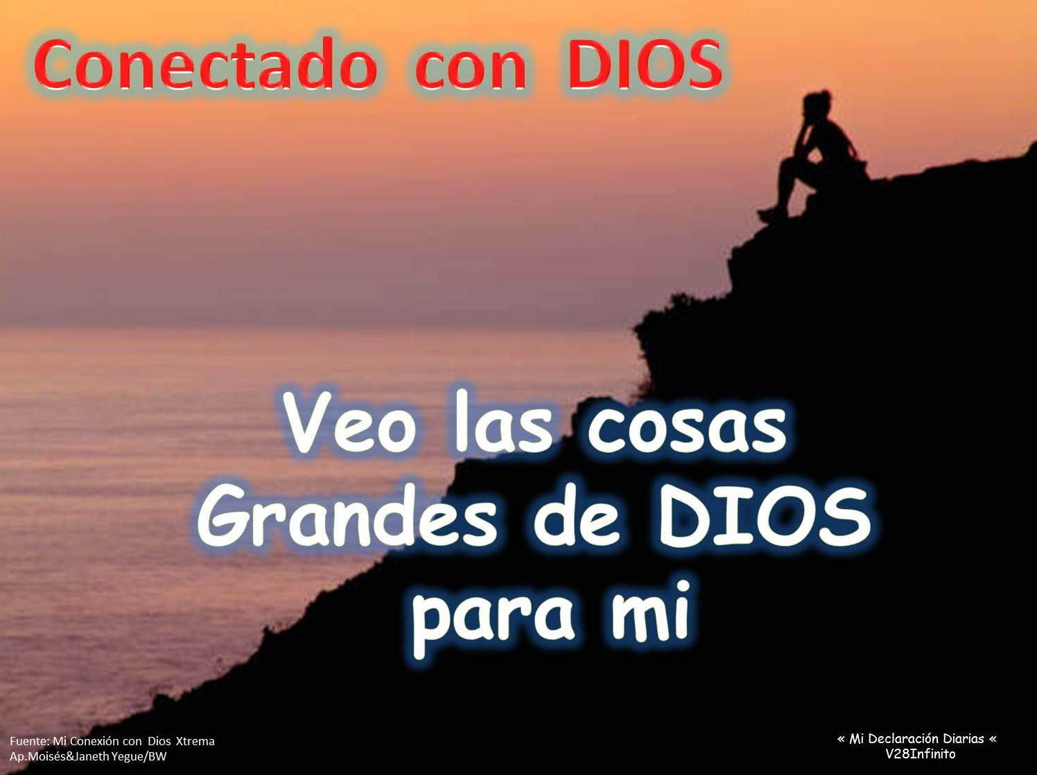 Simplemente Vivir en CRISTO: Conectado con Dios