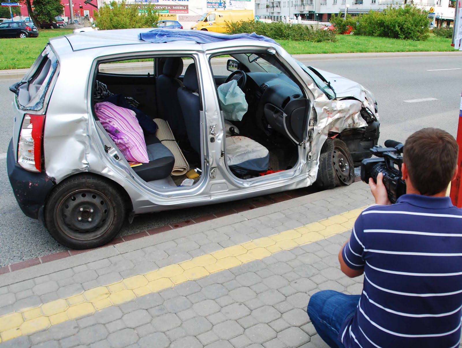 W-wa Jeziorki: Bad car day