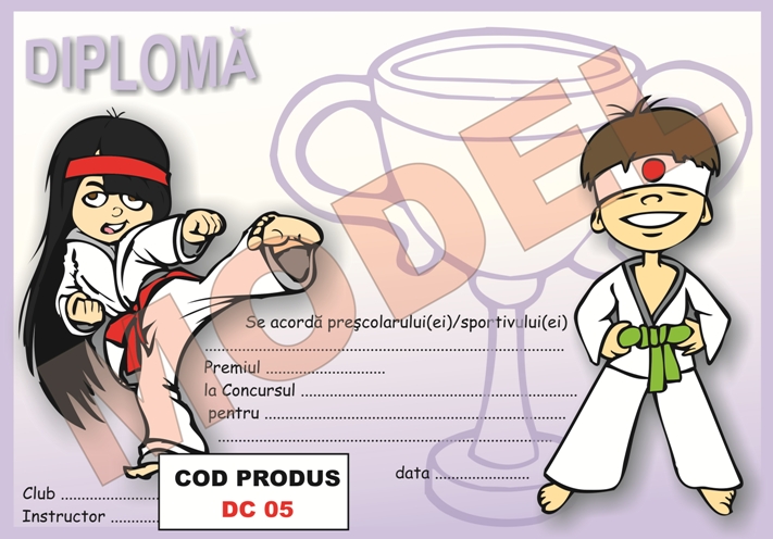 DIPLOME FEL DE FEL : DIPLOME CONCURSURI SPORTIVE PENTRU COPII