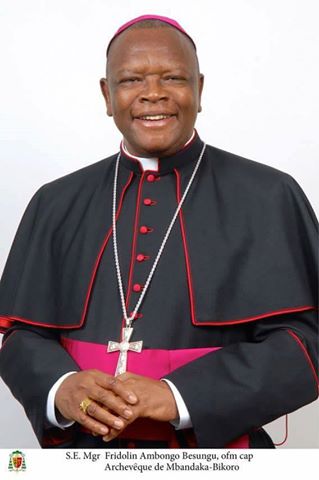 Mgr Fridolin Ambongo, archevêque coadjuteur de Kinshasa