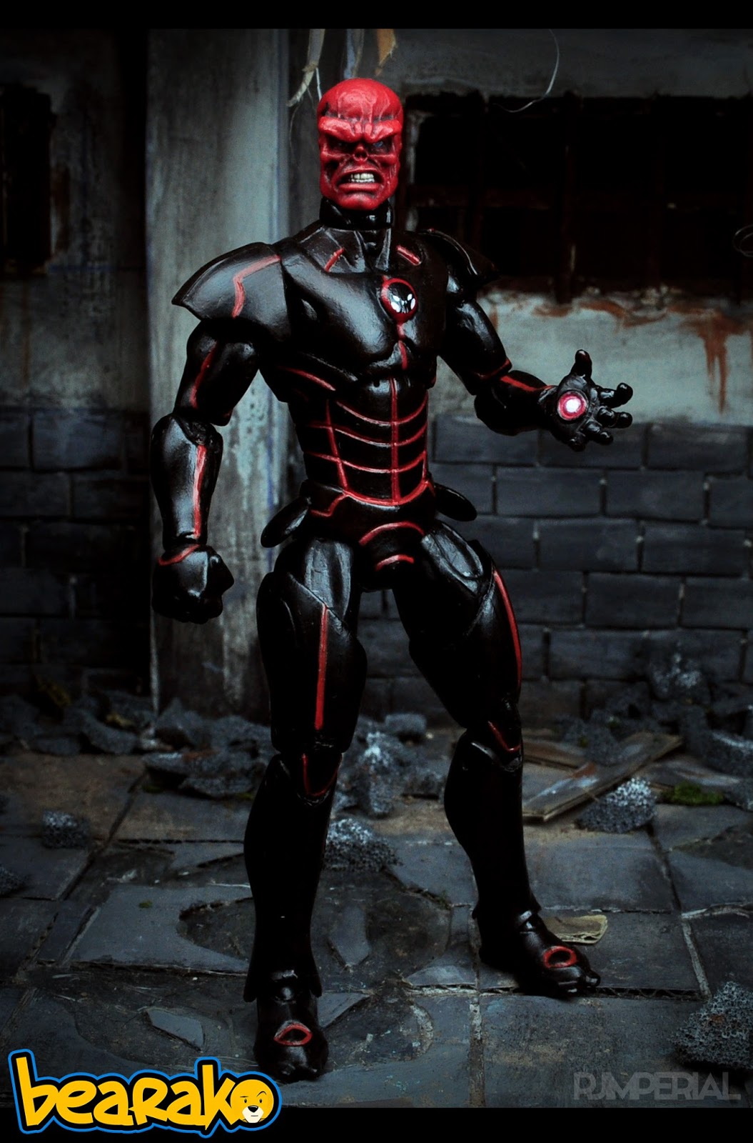 Bearako's Corner: TOY CUSTOM: Iron Skull