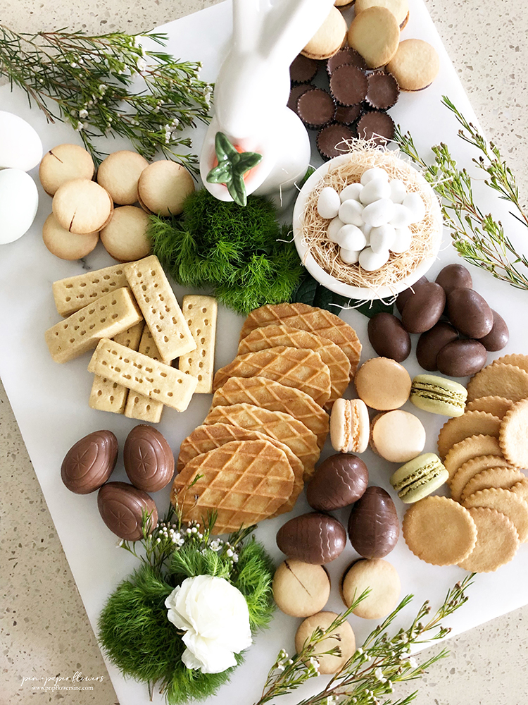 Pen + Paper Flowers: STYLE | Spring Confectionery Boards