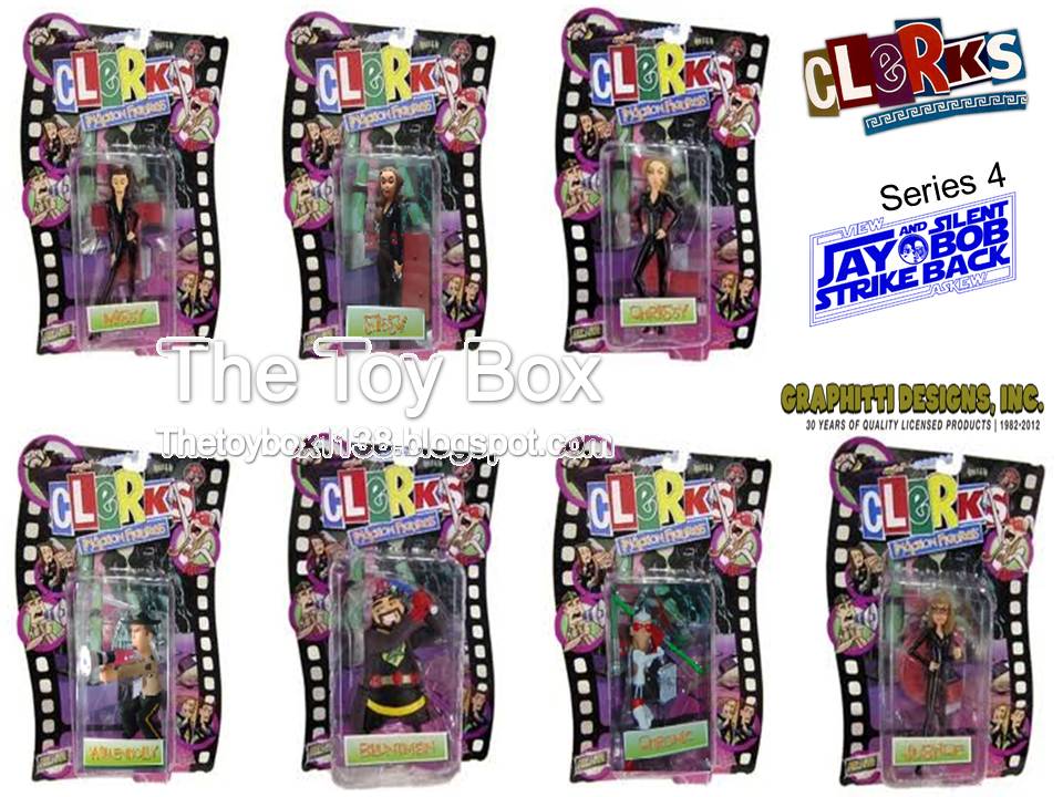 The Toy Box: Clerks Inaction Figures (Graphitti Designs)
