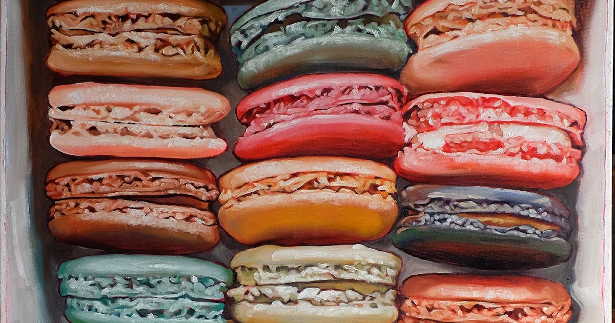 Haze Long: Macarons in box IV