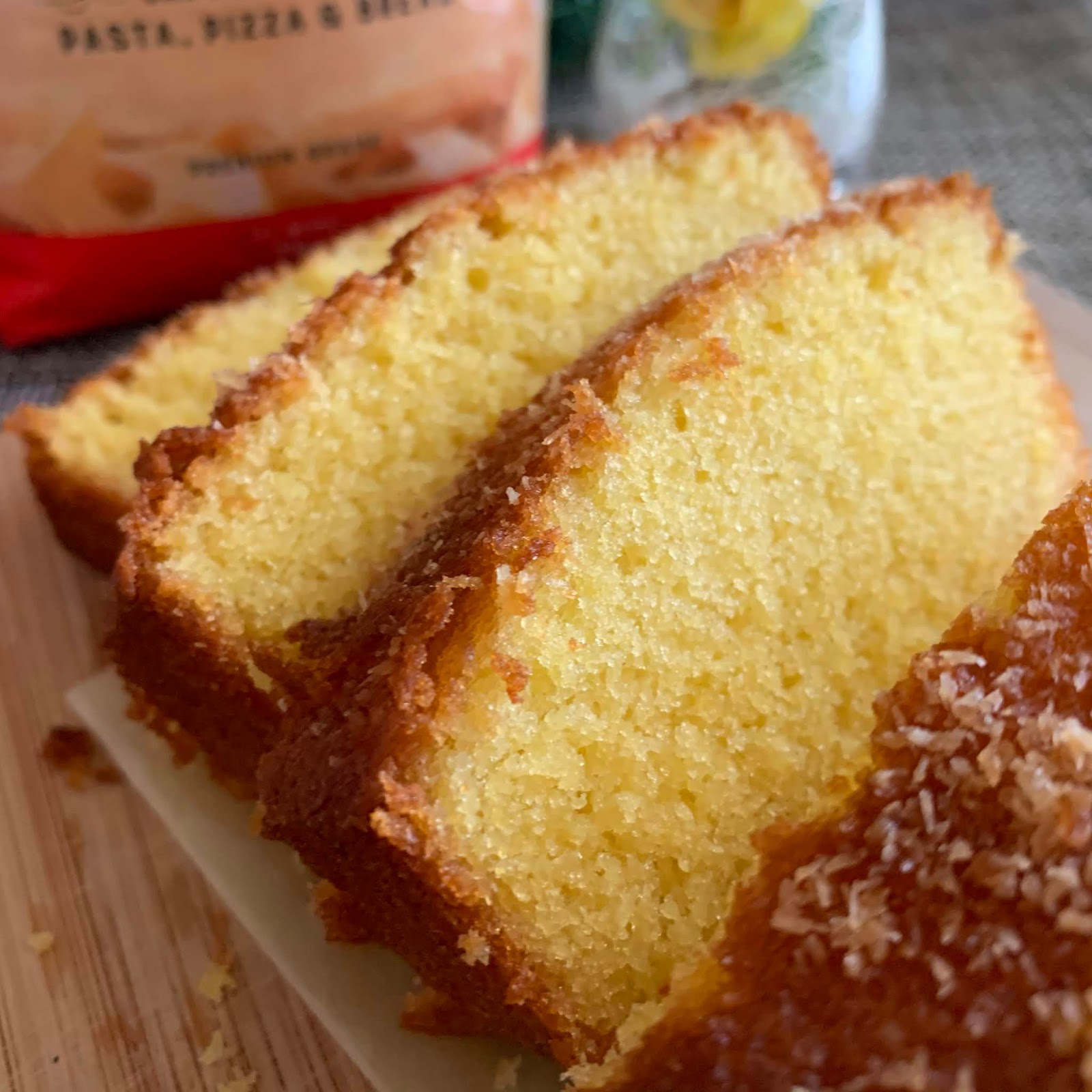 My Mind Patch: Coconut Semolina Butter Cake