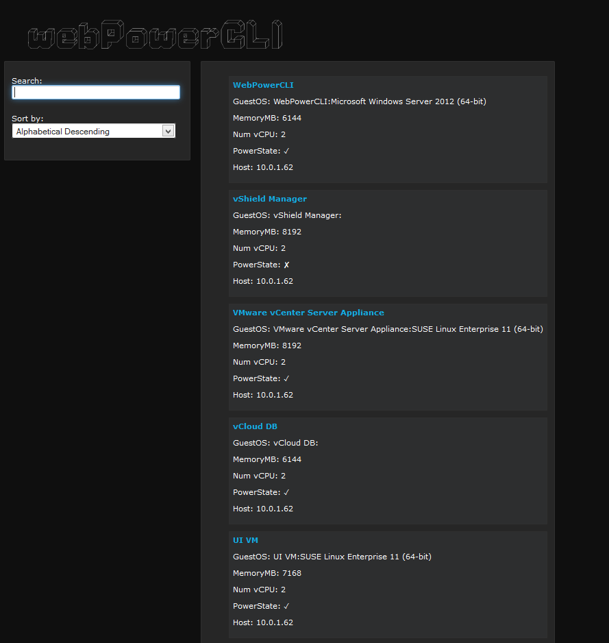 Hostile Coding Vmware Dynamic Reports Using Powercli And Angularjs
