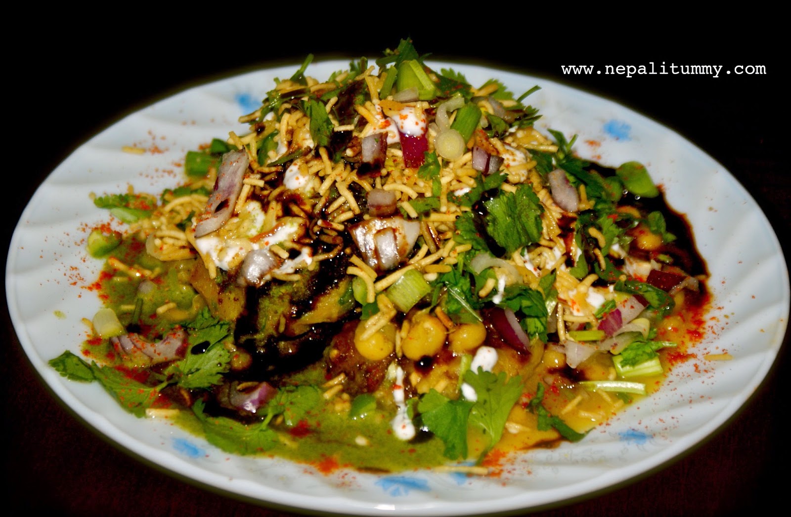 Nepali Tummy!!: Aloo Chat Recipe (Requested Recipe)!!