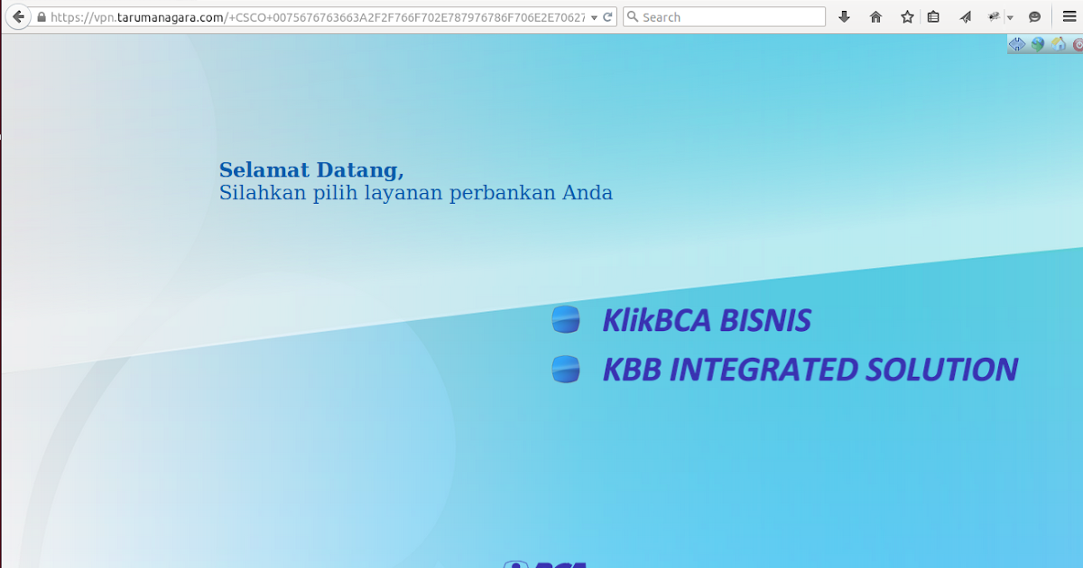 Vpn Klik Bca Bisnis