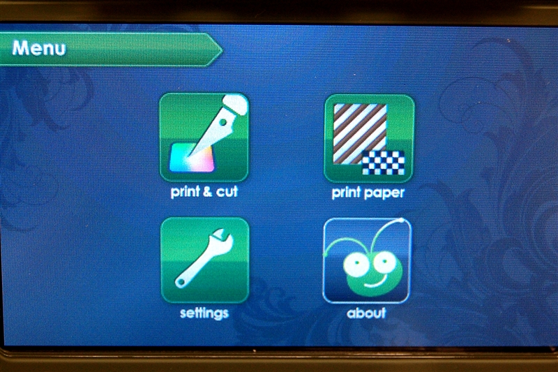 Capadia Designs: Printing Paper on the Cricut Imagine