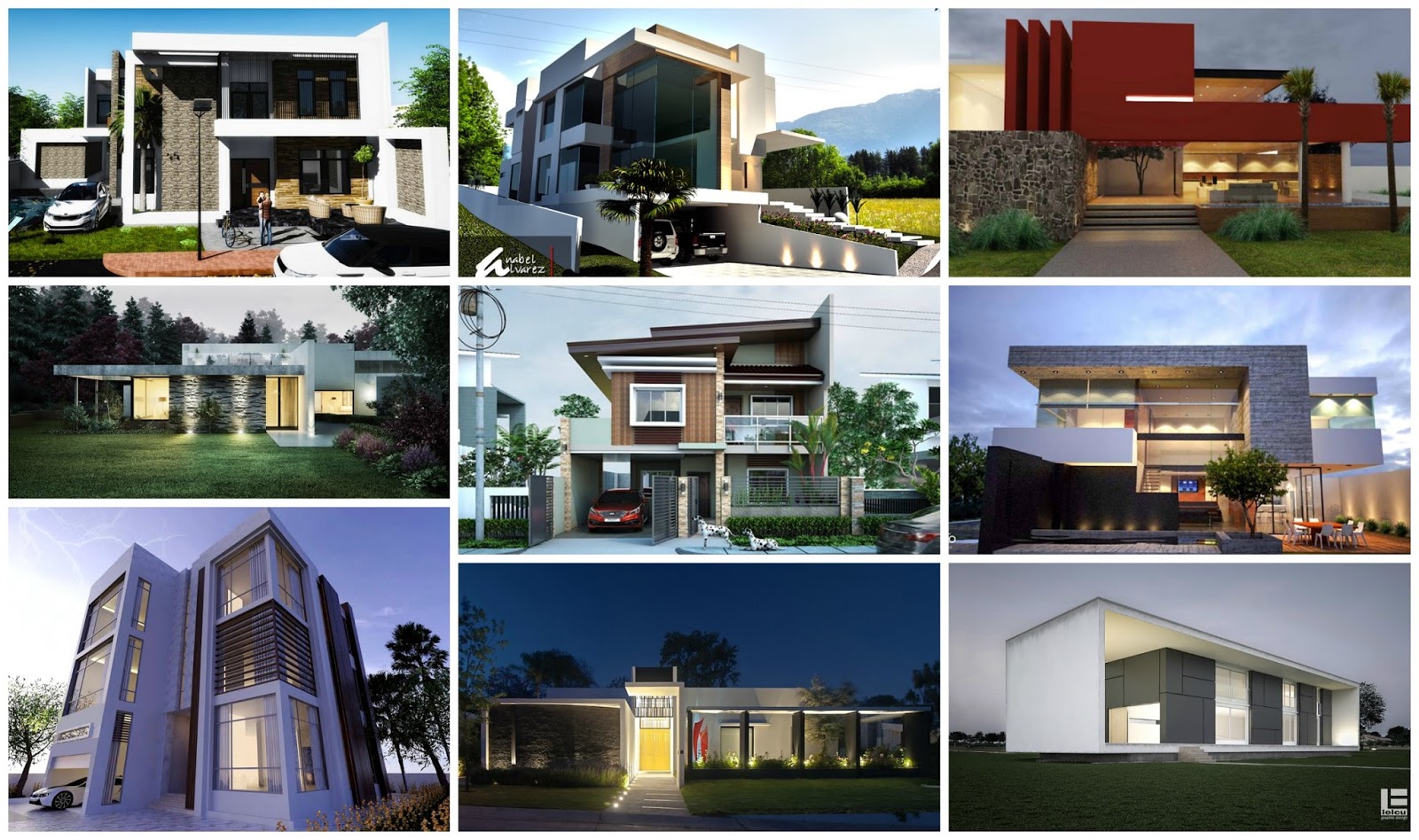 Top 10 Houses Of This Week 30-09-2015 - Architecture Design | sketchup ...