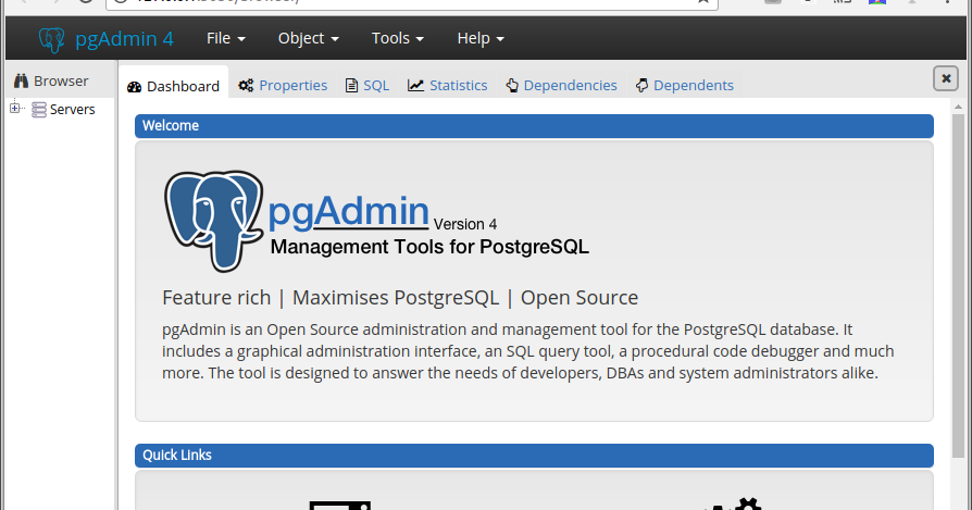 Mark's Musings: ASP.Net Core 2 with Postgresql on Linux Part 1: Installing pgAdmin4 on Ubuntu 16.04