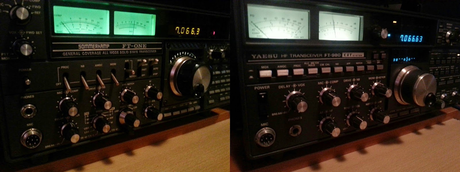 iv3hls ham radio tales: YAESU FT-ONE & YAESU FT-980: GEMELLI DIVERSI!
