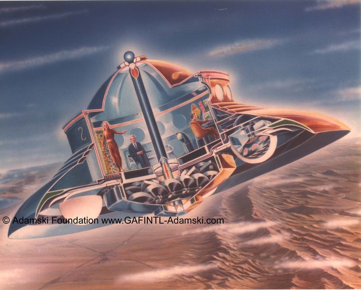 Földönkívüli Kontaktok: George Adamski - Illusztrációk, grafikák ...