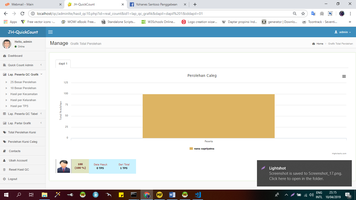 software quick count