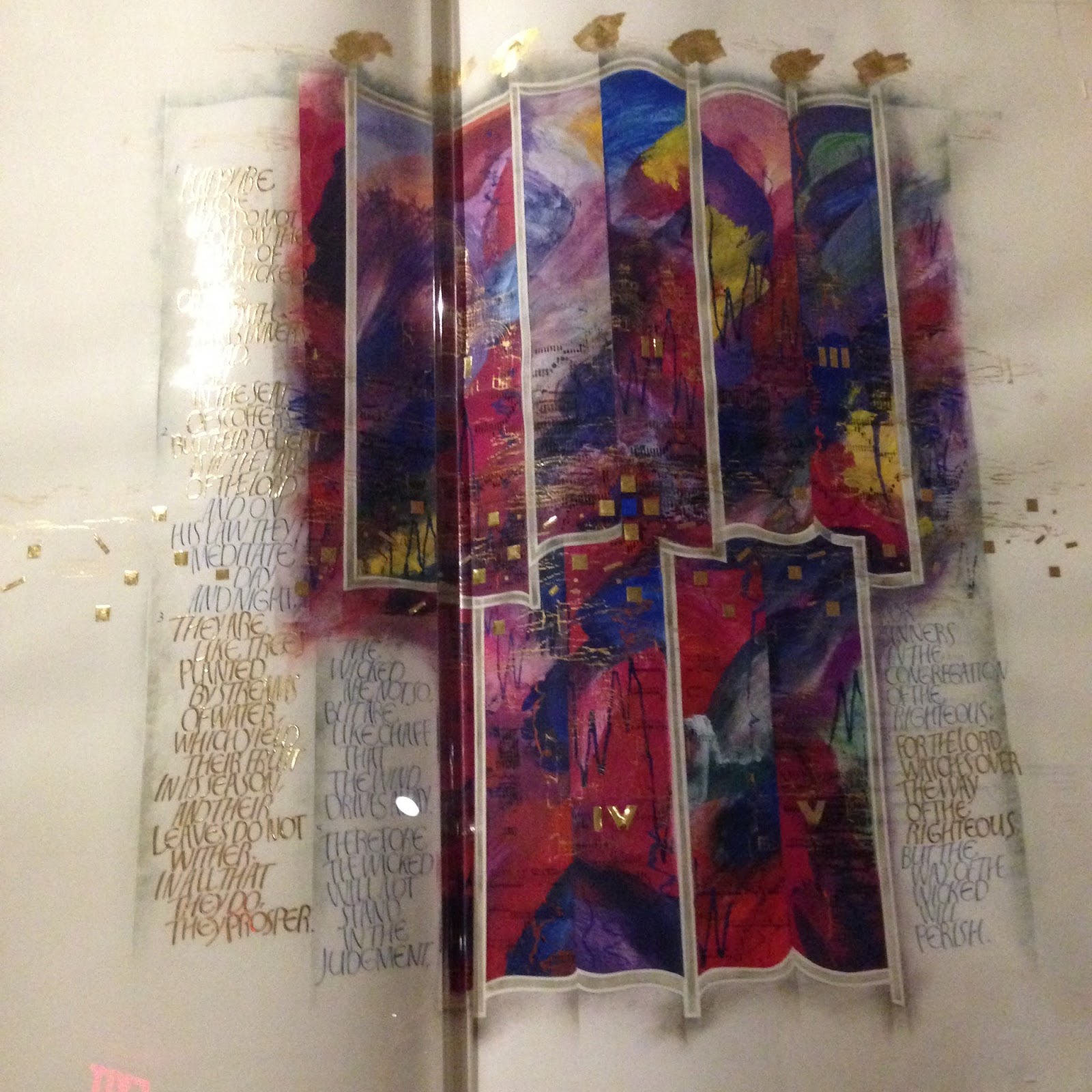 Vintage Grace: The St. John's Bible-The Psalms Frontispiece