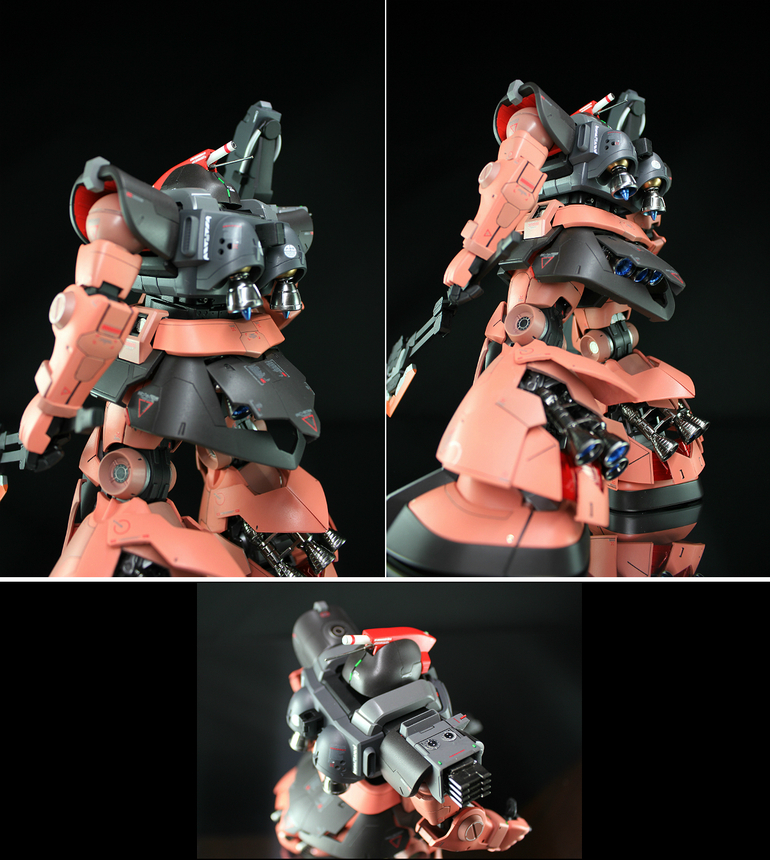 Custom Build: MG 1/100 Char's Rick Dom [Detailed]