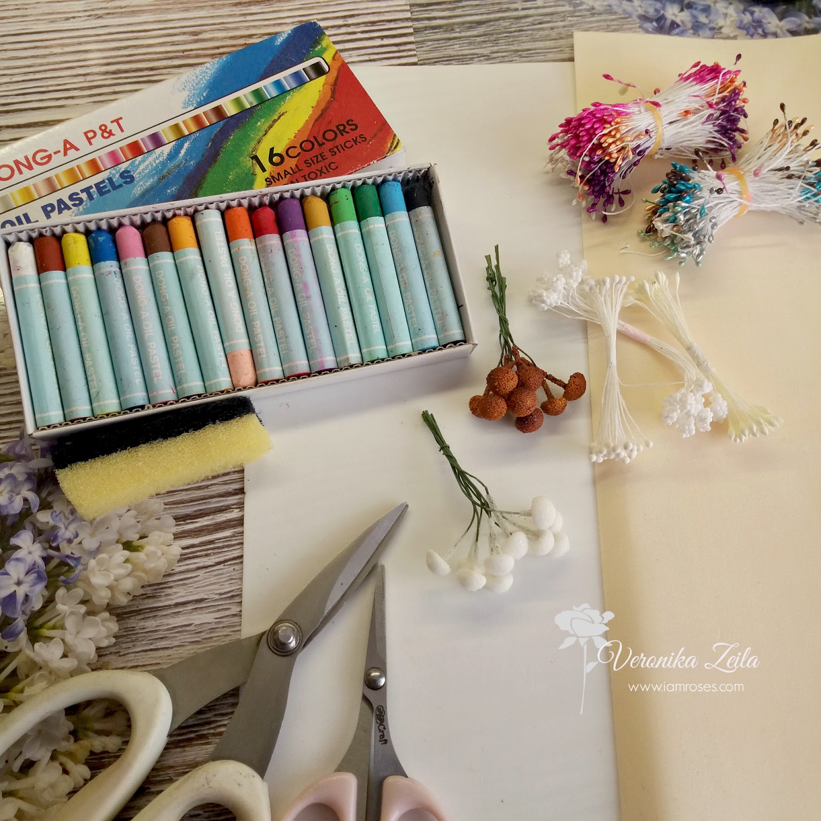 I Am Roses Challenge Blog: Foam Flowers Tutorial