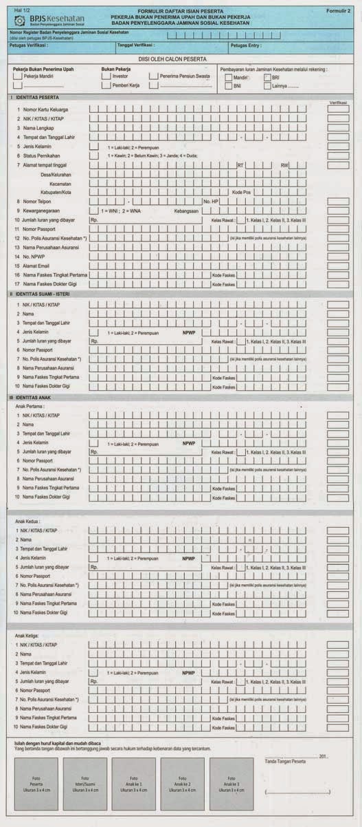 Formulir Bpjs Kesehatan - Homecare24 Formulir Bpjs Kesehatan - Homecare24