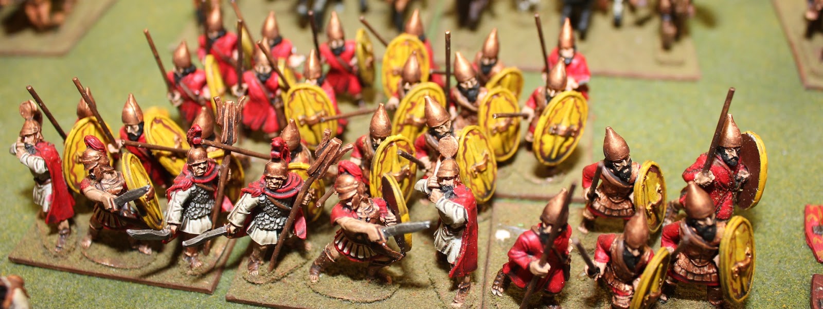 Splintered Light Miniatures: Painted 28mm Carthaginians and Romans for Sale