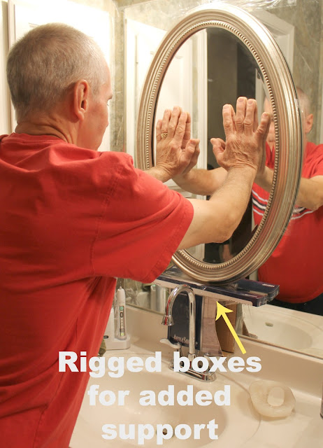 Make Them Wonder: How to attach mirror on mirror
