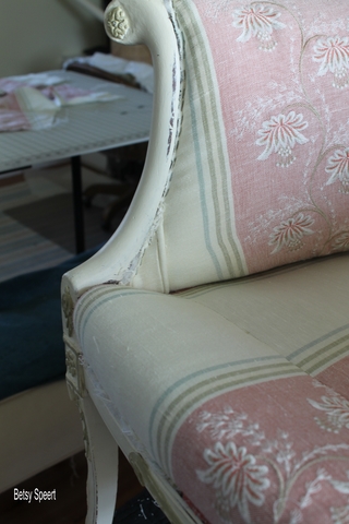 Betsy Speert's Blog: Upholstering the Inside Back of a Chair: Chapter 4
