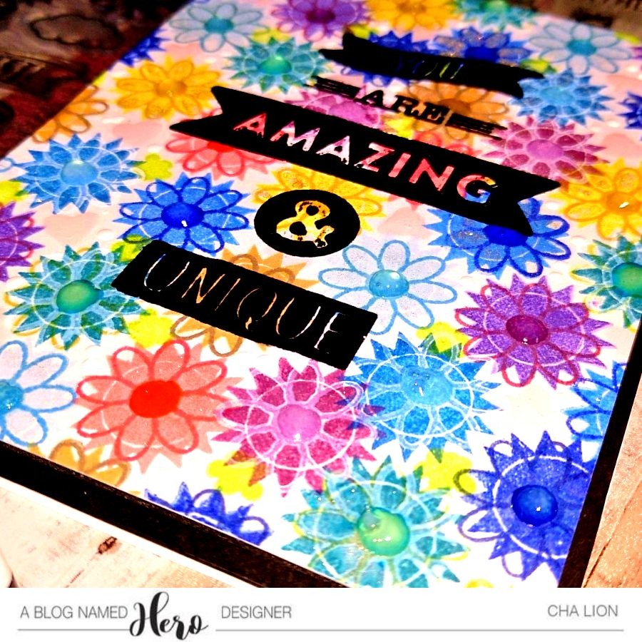 Stamped Background | Fondo Estampado