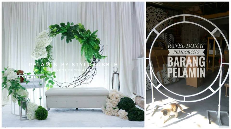 PEMBORONG BARANG PELAMIN: Panel Besi Donat / Gelung