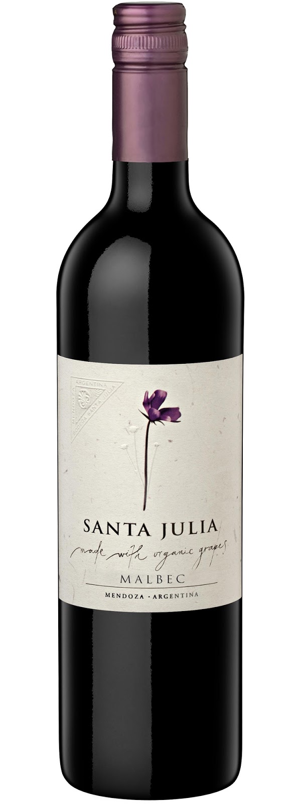 lessons in wine: Malbec, SANTA JULIA, “ORGANICA” Mendoza, Argentina