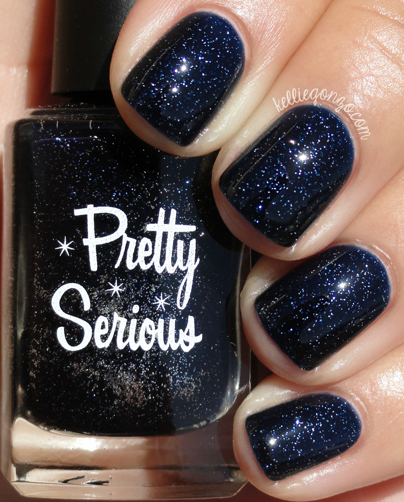 KellieGonzo: Pretty Serious Naileontology Collection Swatches & Review
