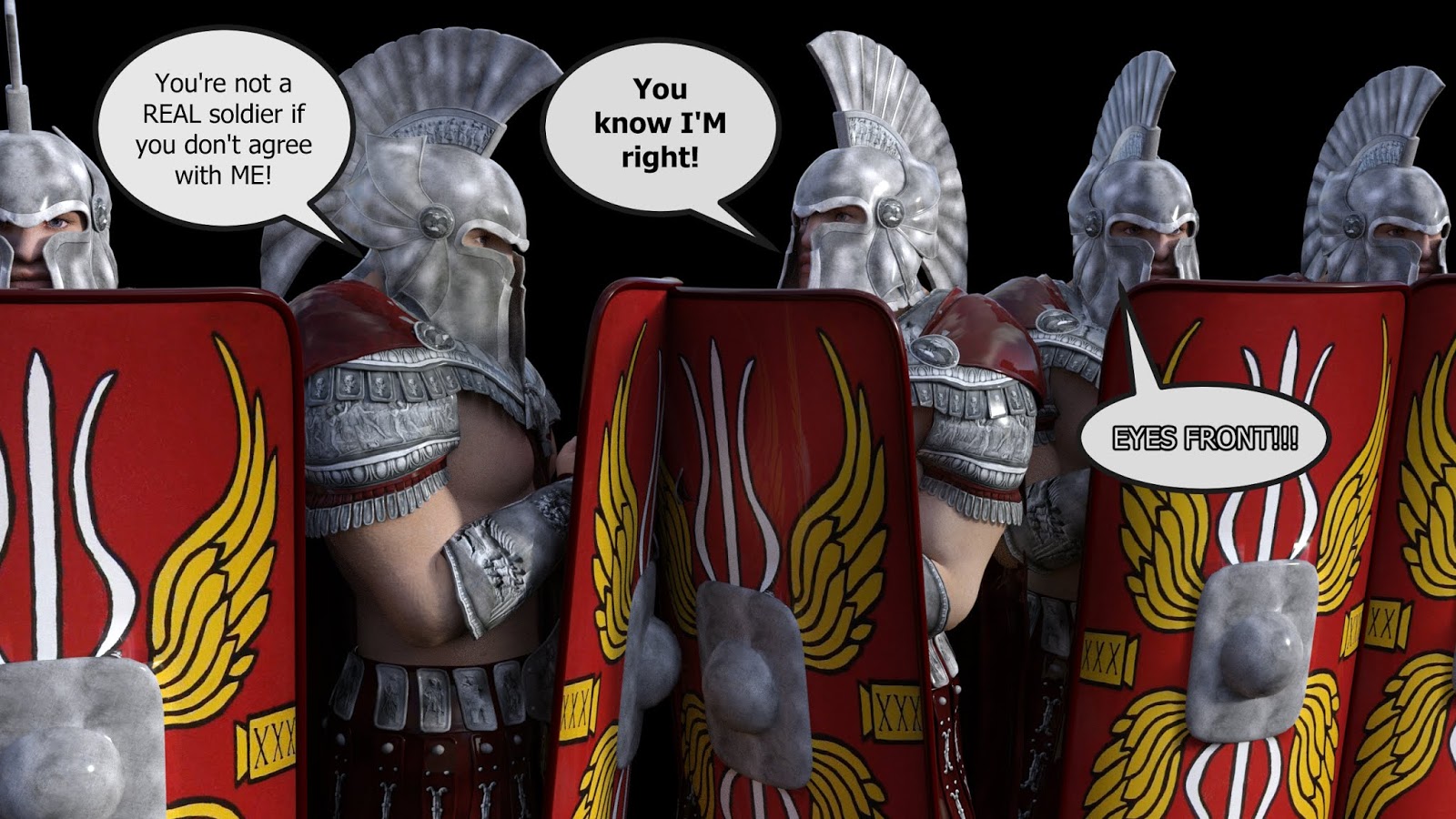 churchtoons, cartoon bible messages from church: Eyes Front! churchtoons, cartoon bible messages from church: Eyes Front!
