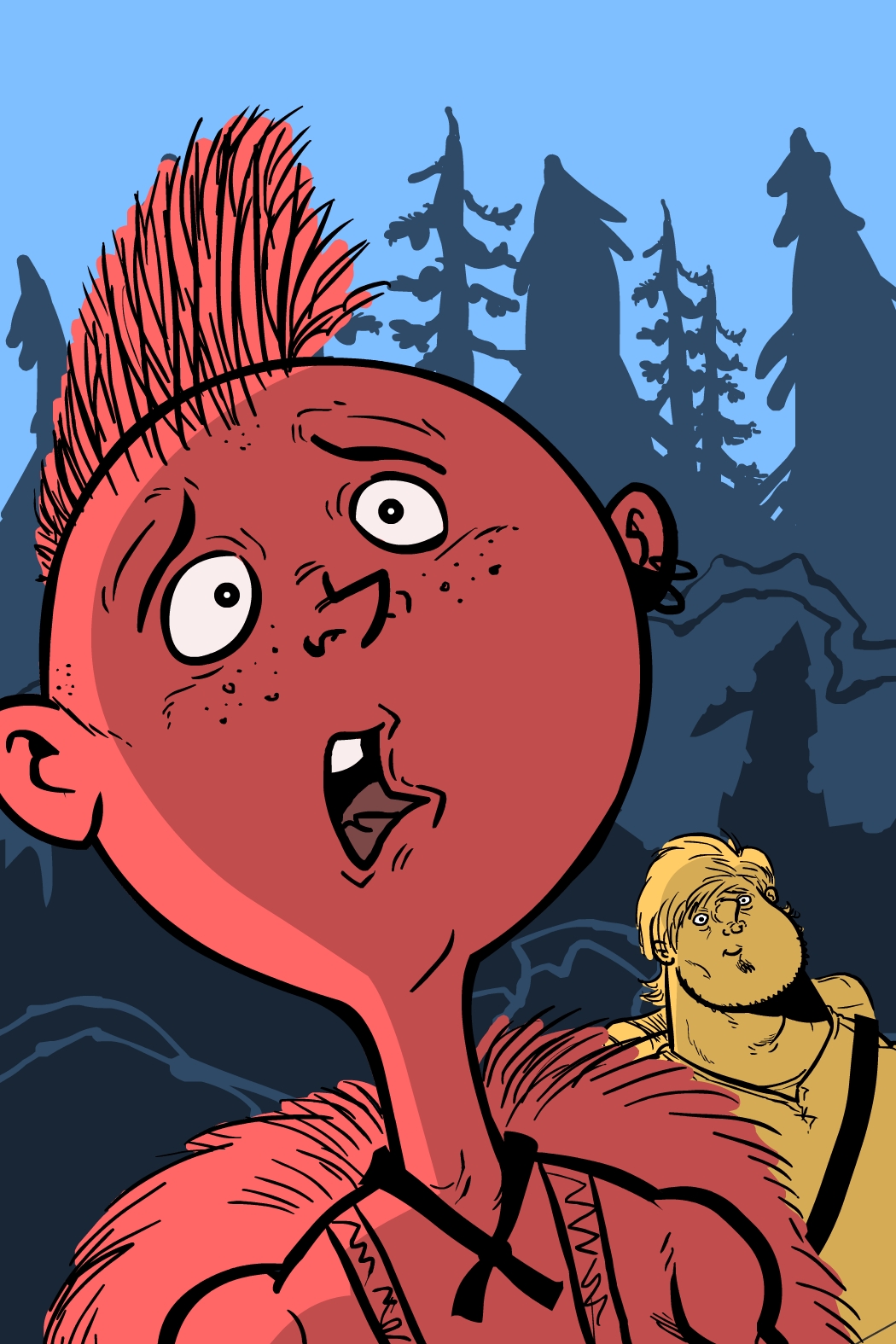 Joe Corrao Comics: Brokenwood Issue #1 Page Concepts