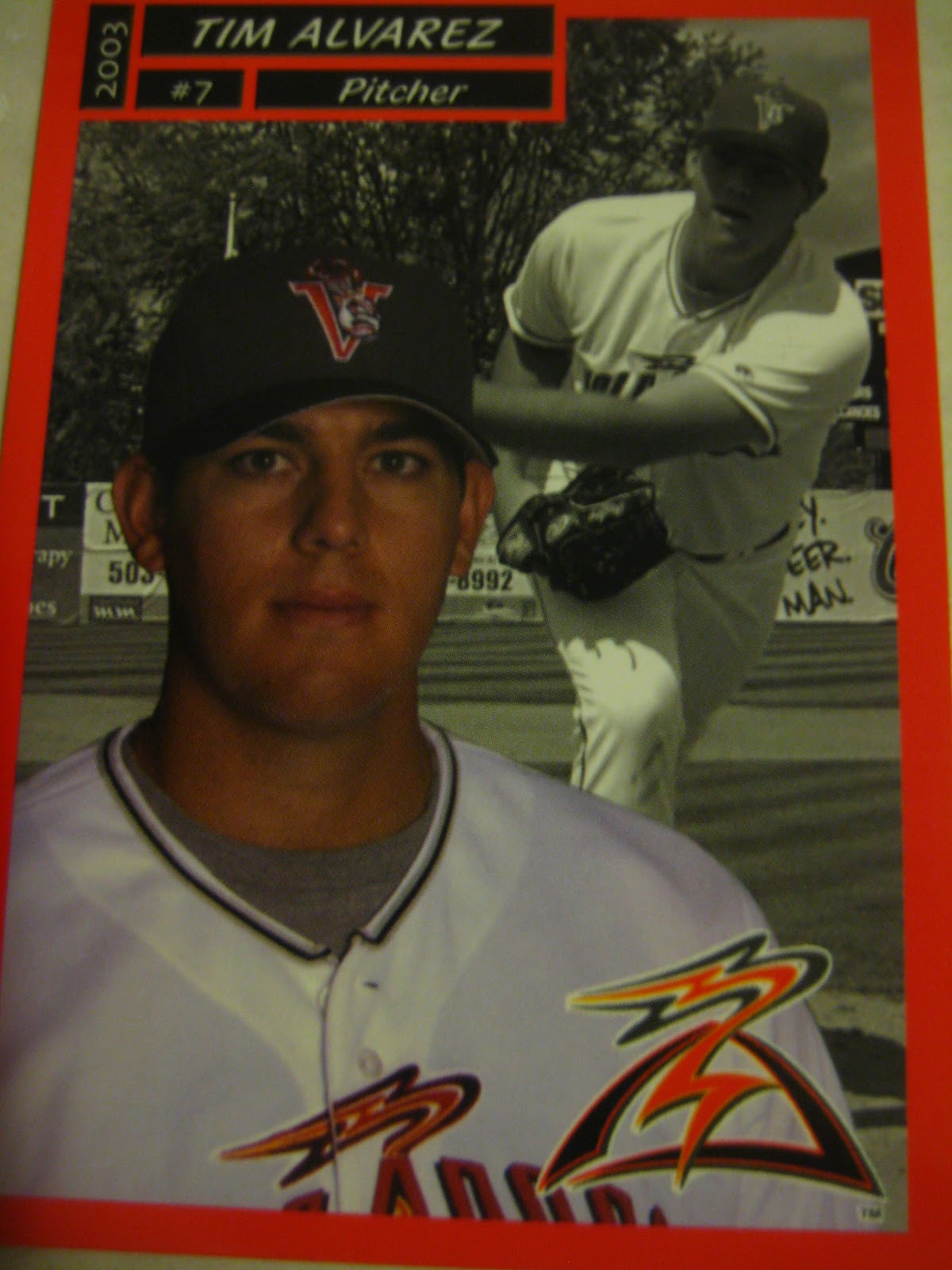 Baseball Cards Come to Life!: Player Profile: Tim Alvarez