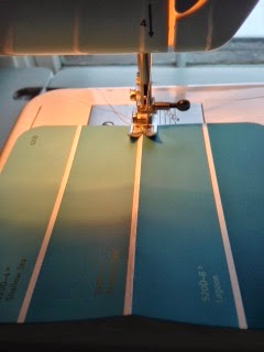 Sew Unique Threads: Paint Chip Notebook Tutorial