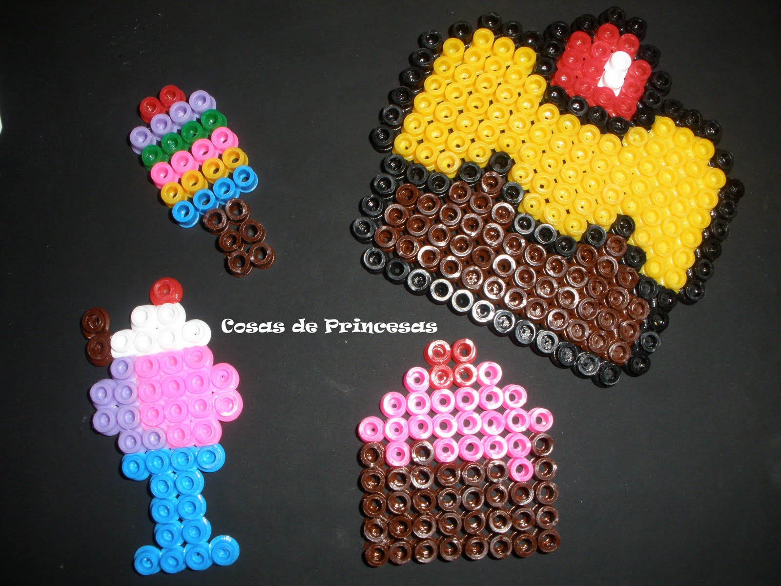 Cosas de Princesas: Más cositas hama