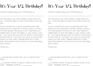 Classroom Freebies Too: Classroom Birthdays