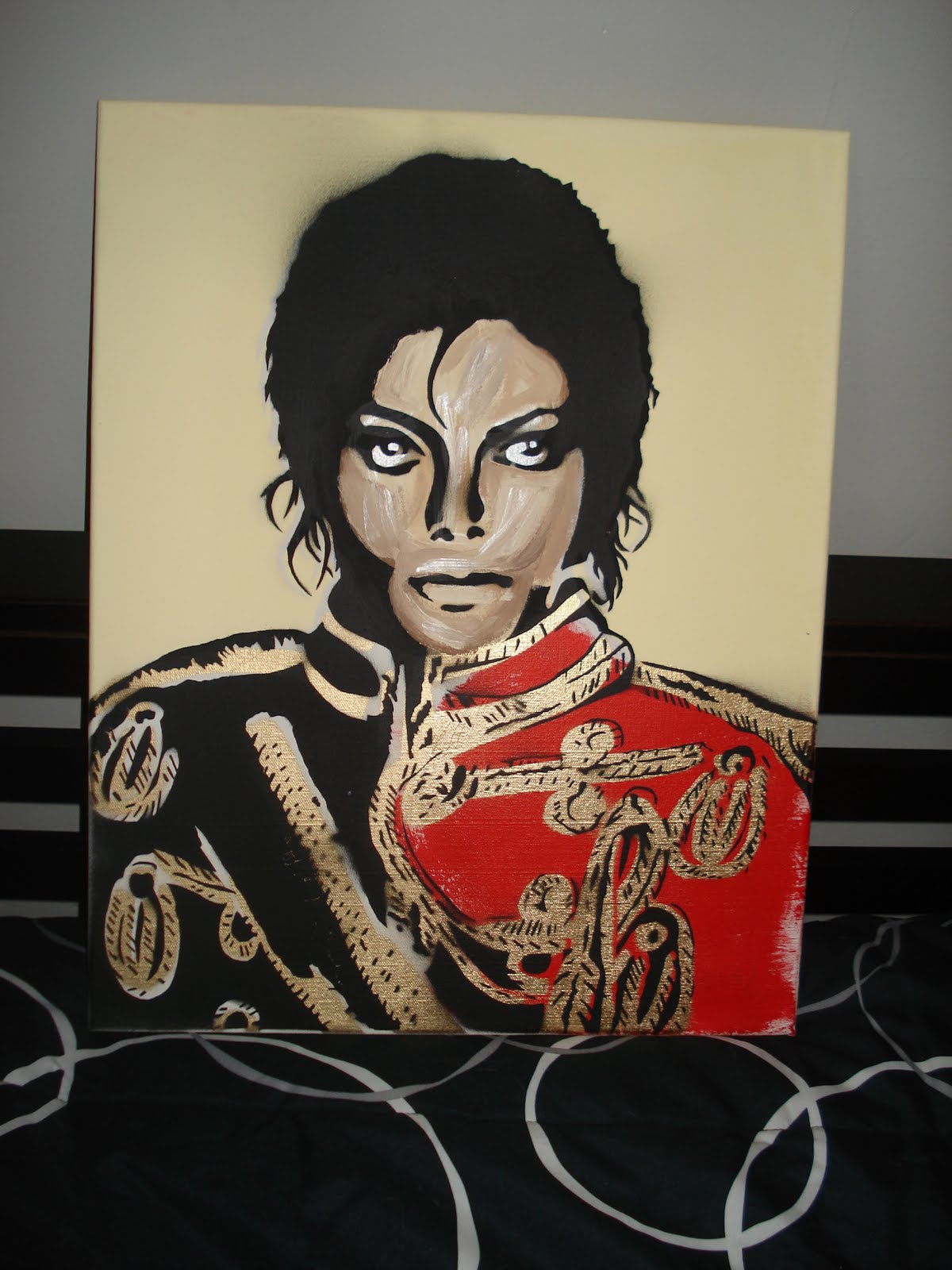 Spicolli Design: Michael Jackson Stencil