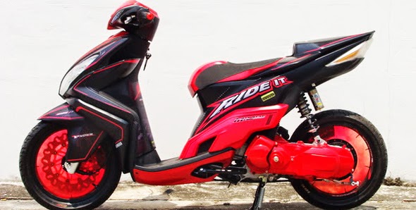 cara memodifikasi yamaha xeon agar terlihat lebih gagah dan lebih bergaya