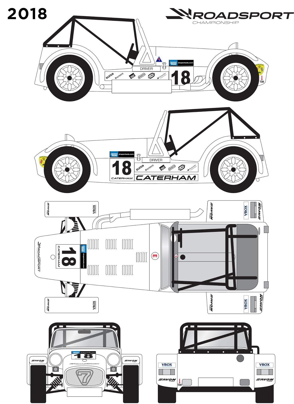 2019 Caterham 270R Racing Blog: 2018 Roadsport Update, Sponsorship ...
