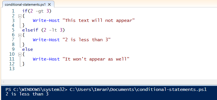 Fundamental of Powershell Scripting