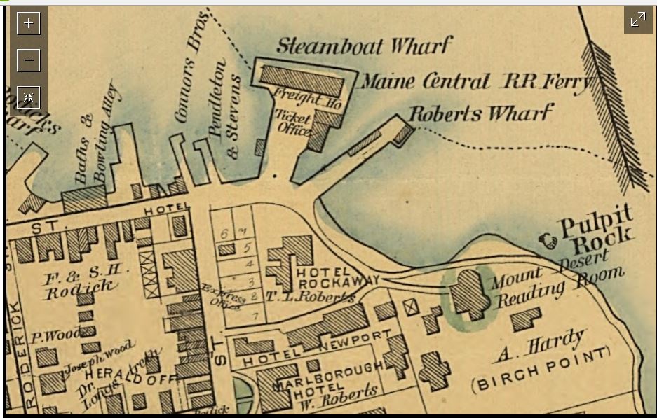 OLD MAPS OF ACADIA NATIONAL PARK: OLD MAPS COLLECTION