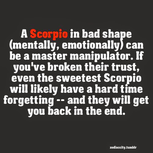 Scorpio in Bad Shape | Scorpio Quotes Scorpio in Bad Shape | Scorpio Quotes