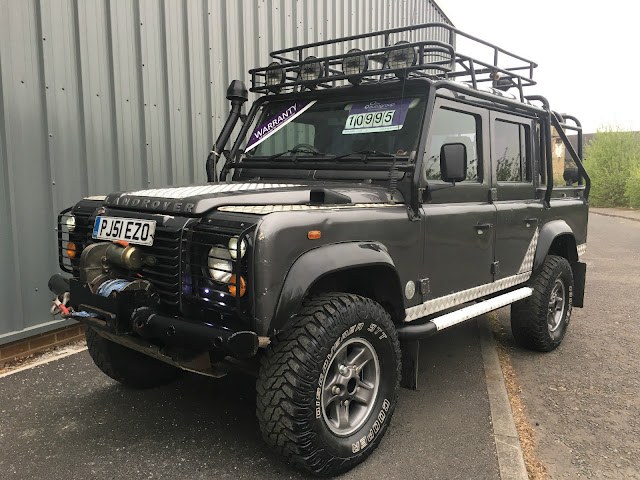 Landrover Defender: Land Rover Defender TD5 110 Tomb Raider Special Edition