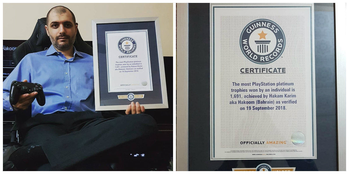 Jugador obtiene récord Guiness con 1691 trofeos de Platino en ...