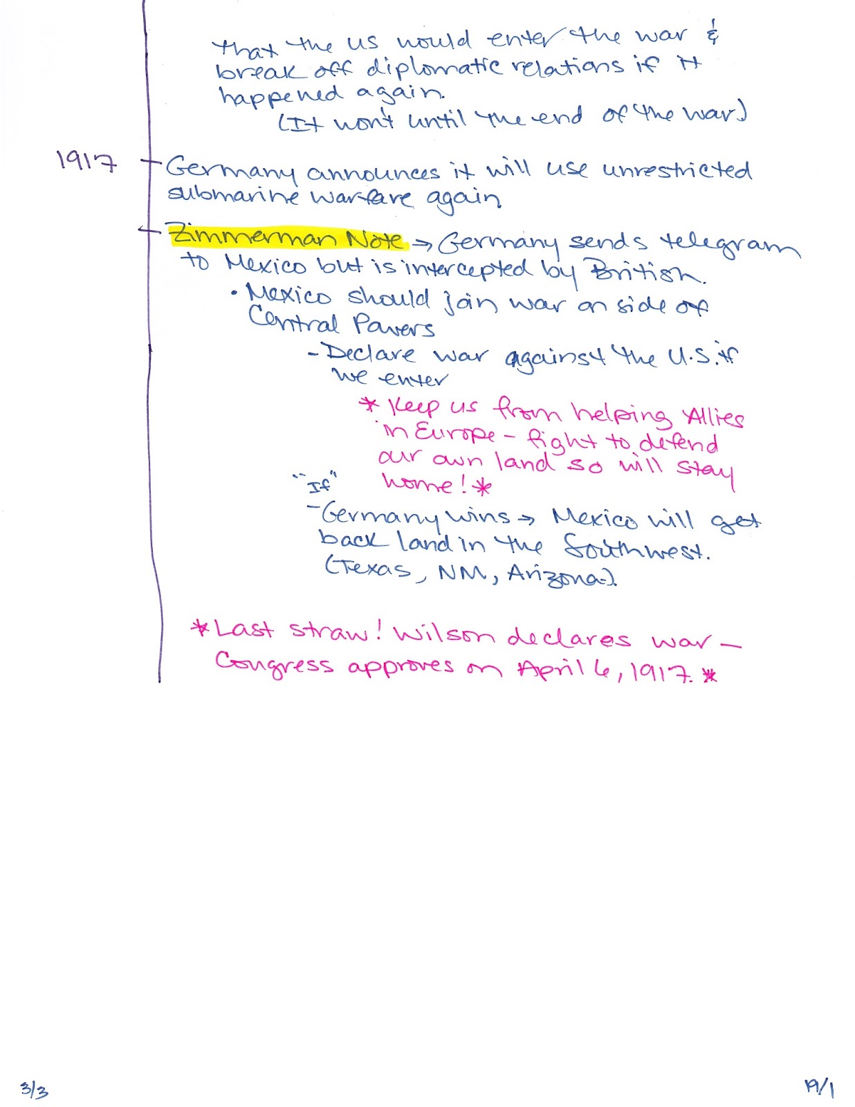 Mrs Ramo's US History Online Classroom: DUE 2/26: Ch 19 Notes, All Sections