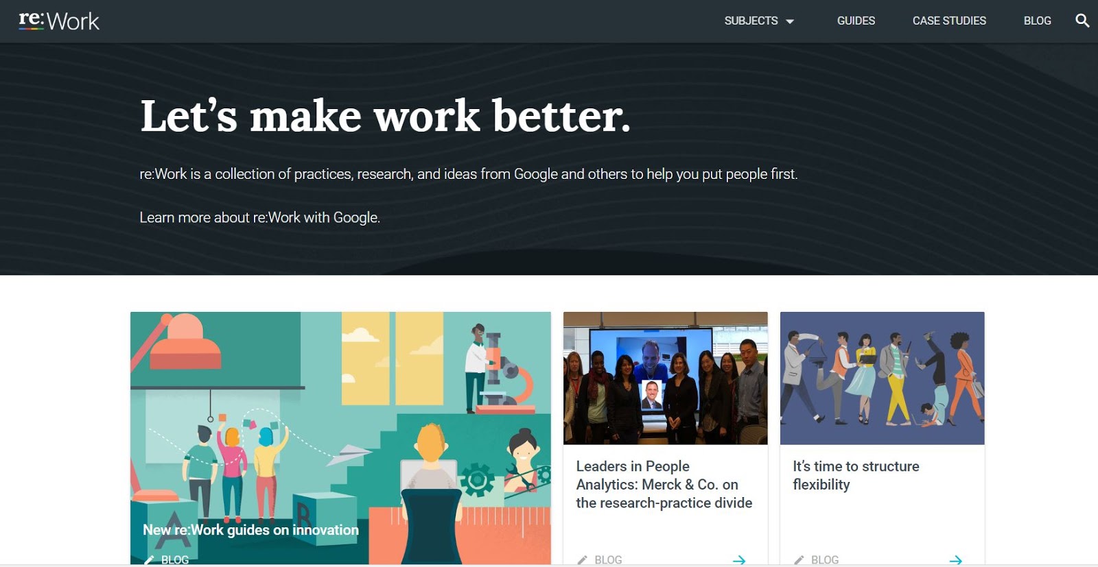 [Digitial Transformation] Google Rework 사이트 소개 - 구글 워크스페이스 업데이트