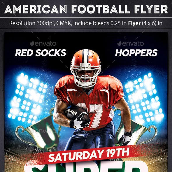 200+ Best Football Flyer Templates | Graphic Design Resources